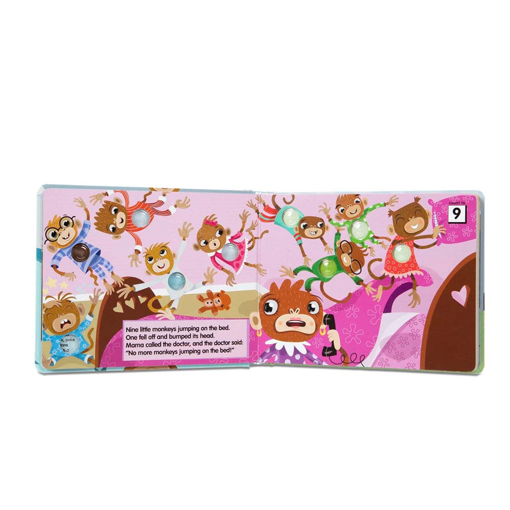 Poke-A-Dot: 10 Little Monkeys – A Little Bookish