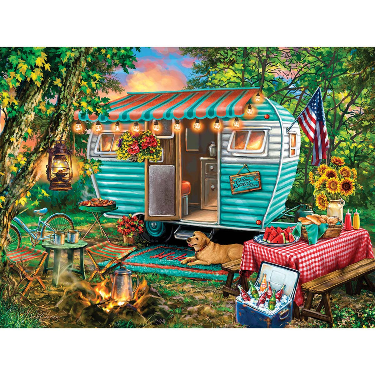 Camper - 1000 Piece Jigsaw Puzzle – A Little Bookish